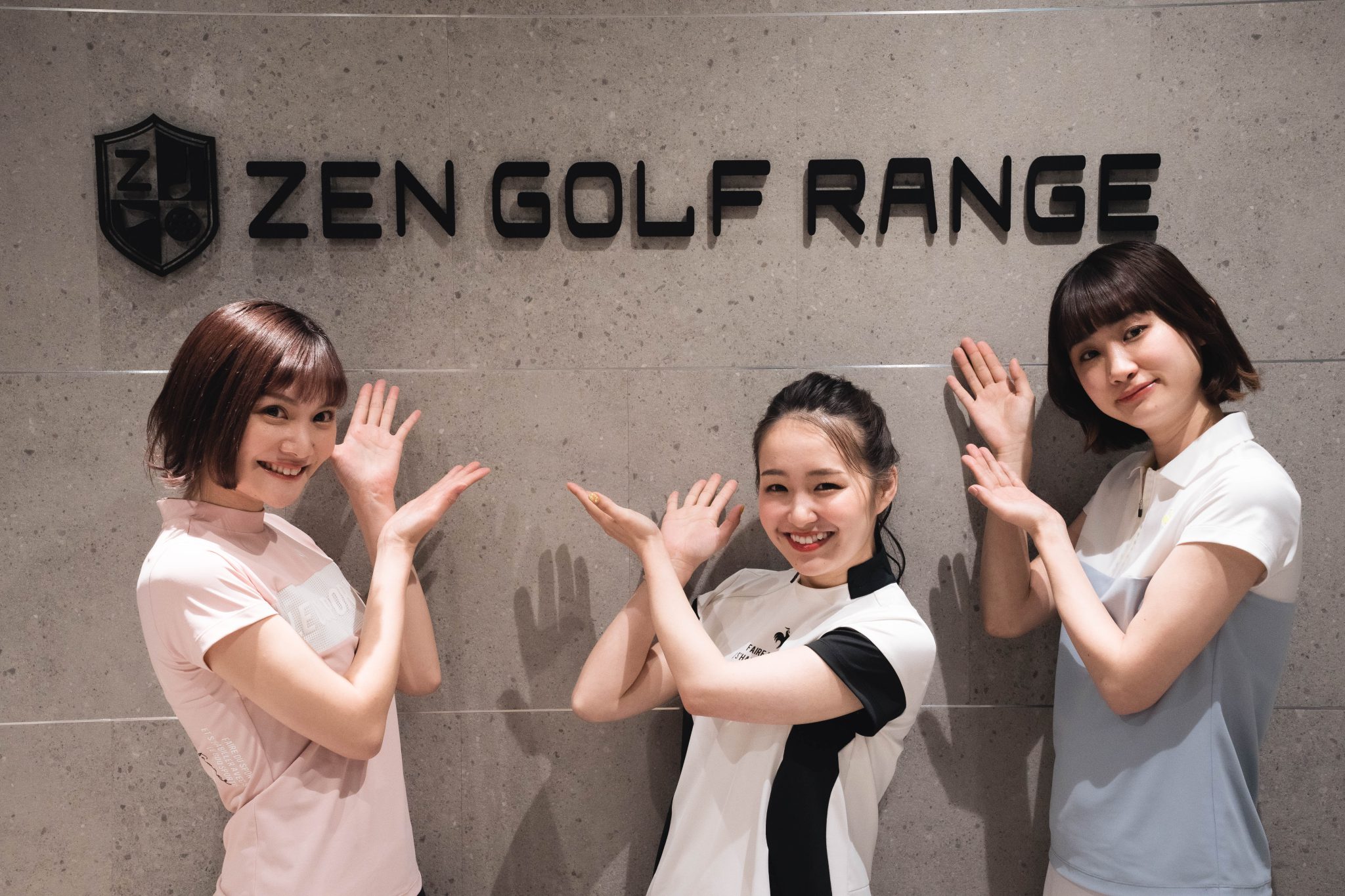 ZEN GOLF RANGE の公式アンバサダーに、『ひな』さん、『りなし』さん、『ひよりんご』さんが就任となりました！ | シミュレーションゴルフレッスン ZEN GOLF RANGE